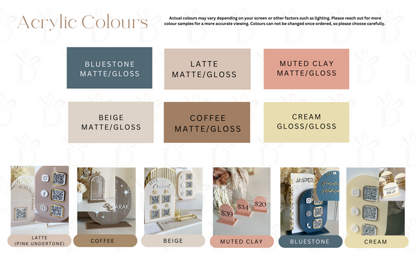 Push Acrylic Door Sign – Luxe Decor by Lisa